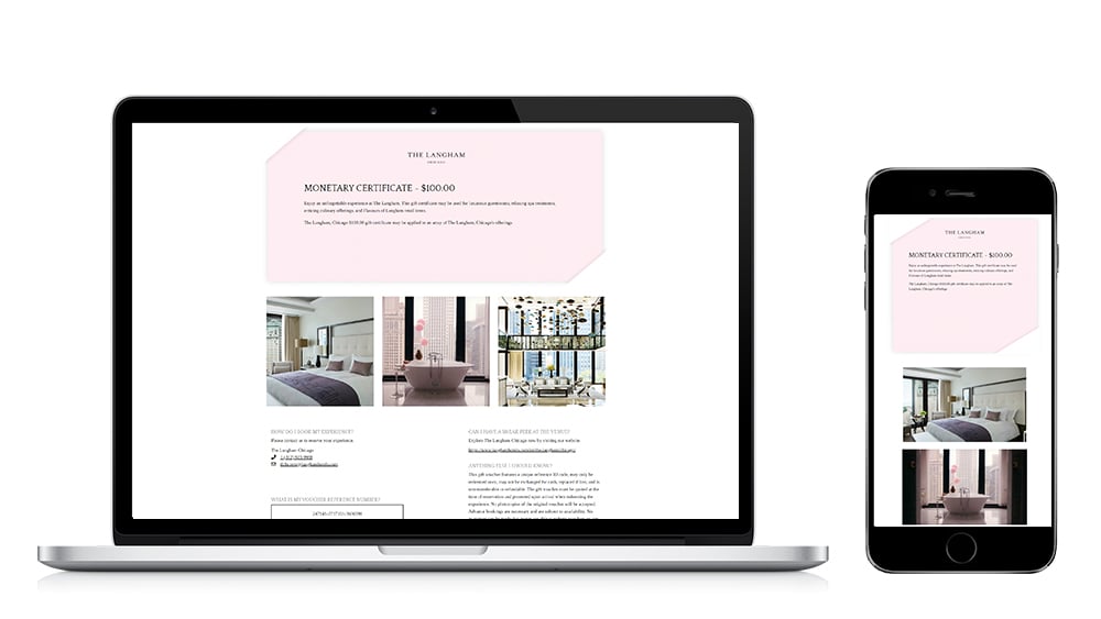 The Langham Chicago - Delivery